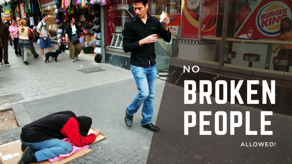 No Broken People Allowed - Unfeigned Christianity